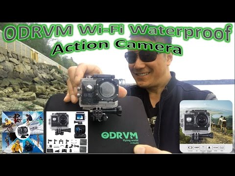 ODRVM Wi-Fi Waterproof Action Camera Unboxing & Review - YouTube