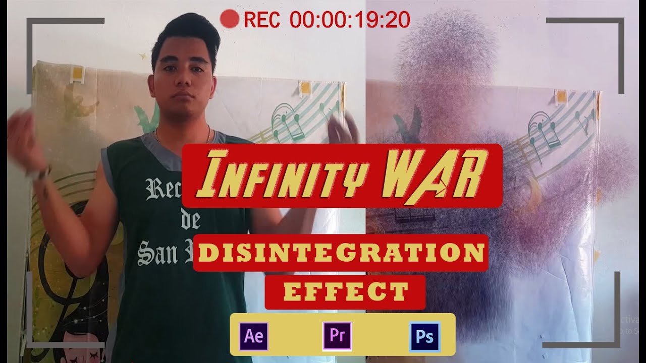 How to create DISINTEGRATION Effect from AVENGERS: INFINITY WAR//Adobe After Effects - YouTube