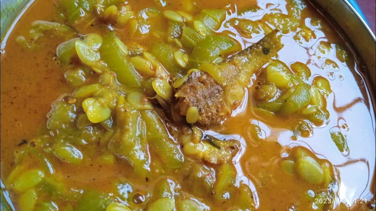 sponge gourd curry\/quick and simple recipe - YouTube