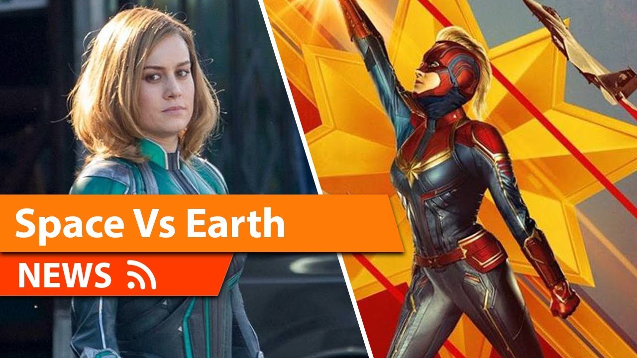How Captain Marvel Split its time between Space & Earth - YouTube