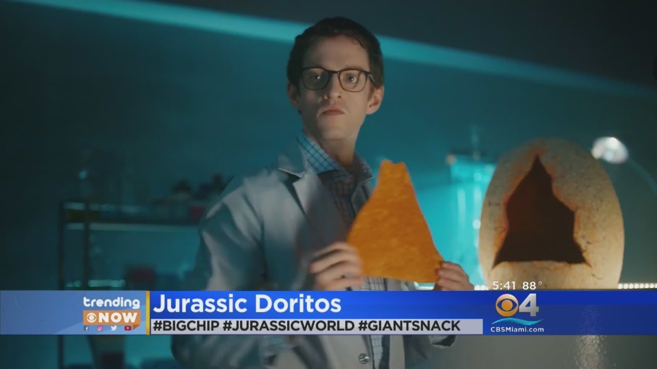 Trending: Doritos Gone Dinosaur-Sized - YouTube