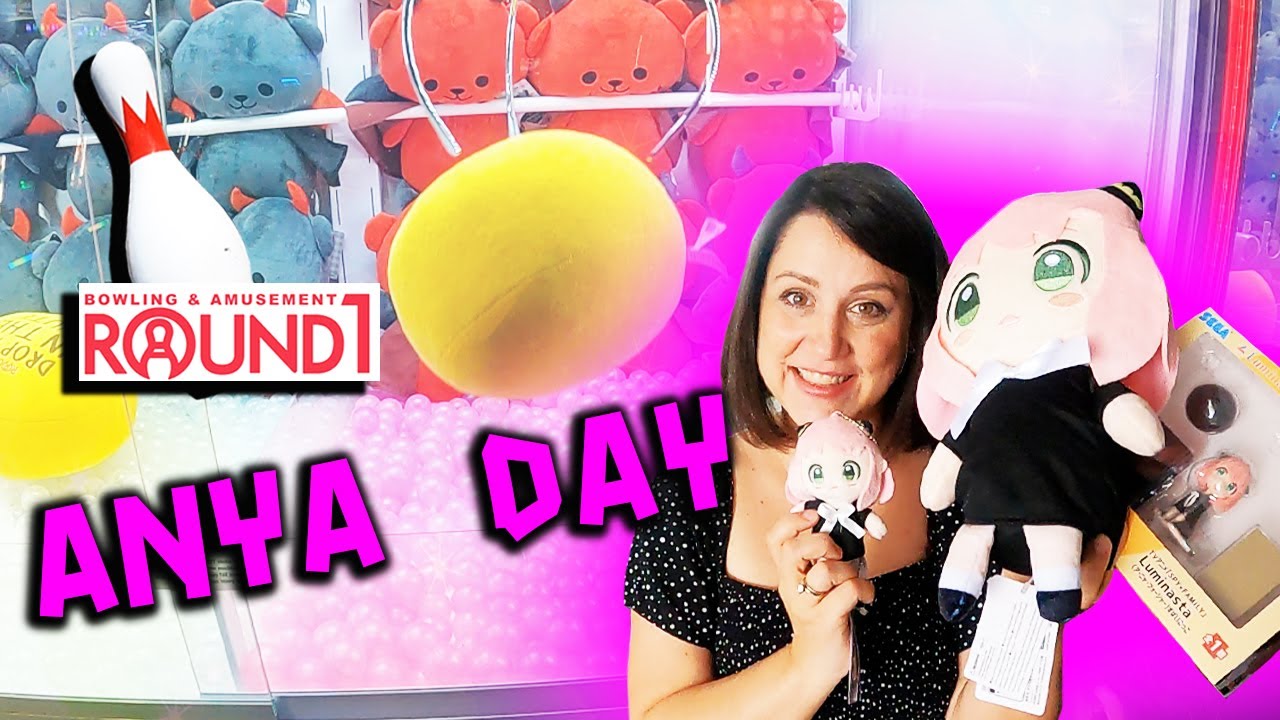 NEW PRIZES From ROUND 1 Arcade! Playing Claw Machines :) - YouTube