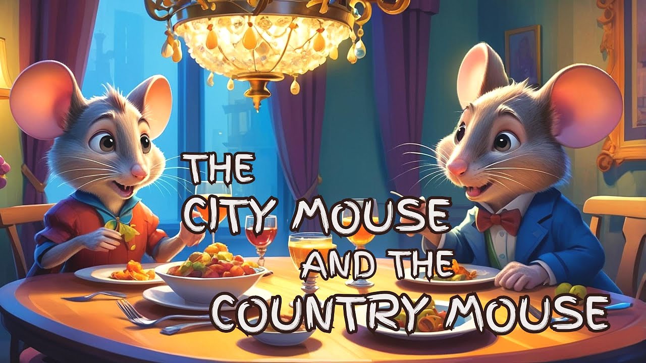 Stories for Kids: The City Mouse and the Country Mouse - Children's ...
