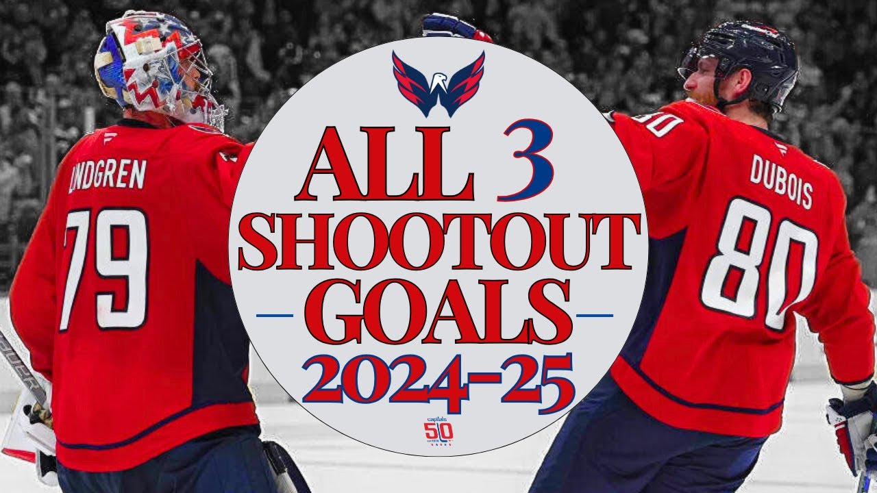 ALL (3) Washington Capitals Shootout Goals 2024-2025 (feat. Dubois ...