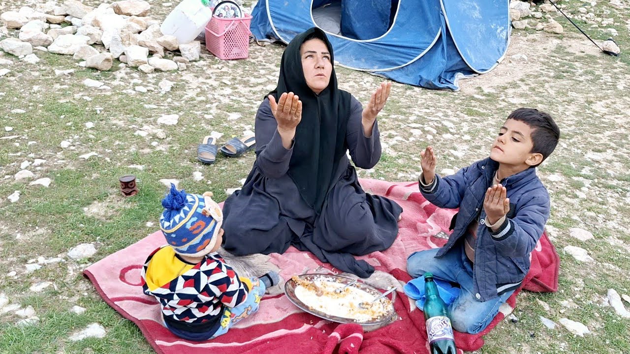 Taking Zohre and her children to a safe place by the natural resources ...