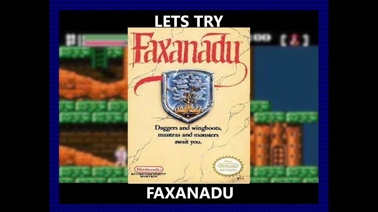 Lets Try - Faxanadu (NES) - (First 20 Minute Gameplay) - YouTube