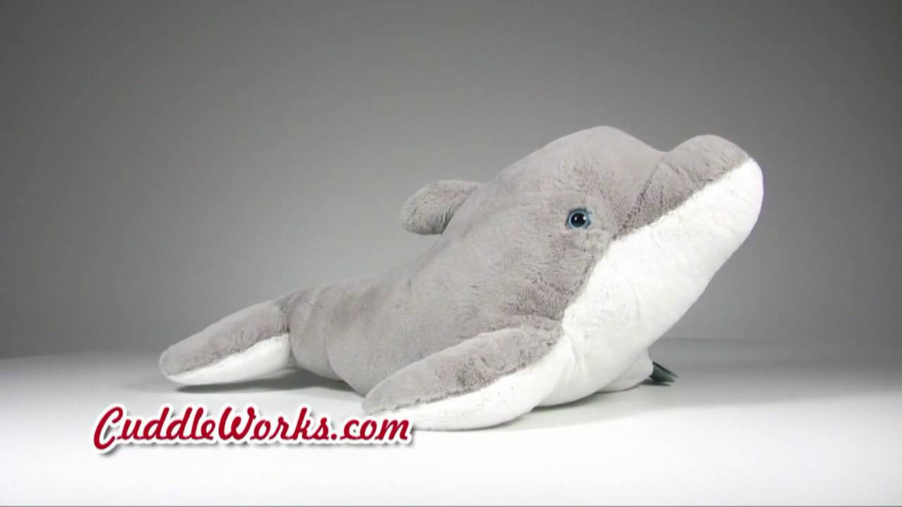 Stuffed Animal Dolphin at CuddleWorks.com - YouTube