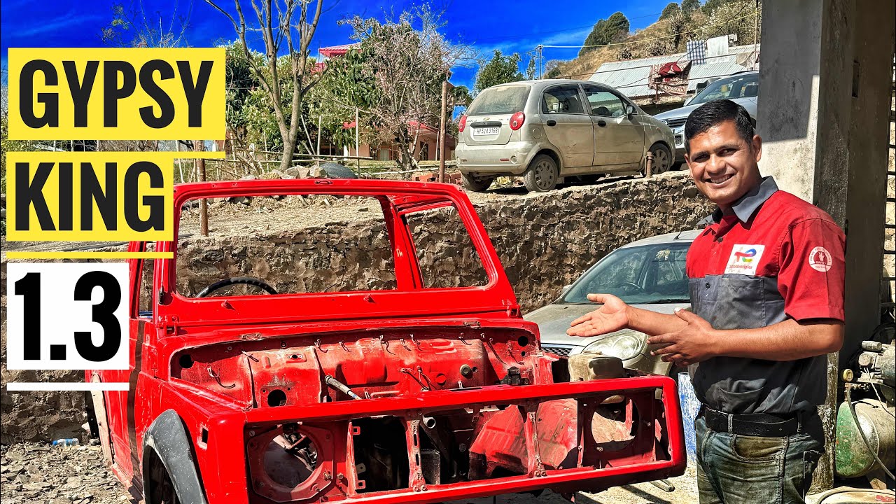 Gypsy King 1300 में कर दिया लाल पेंट - YouTube