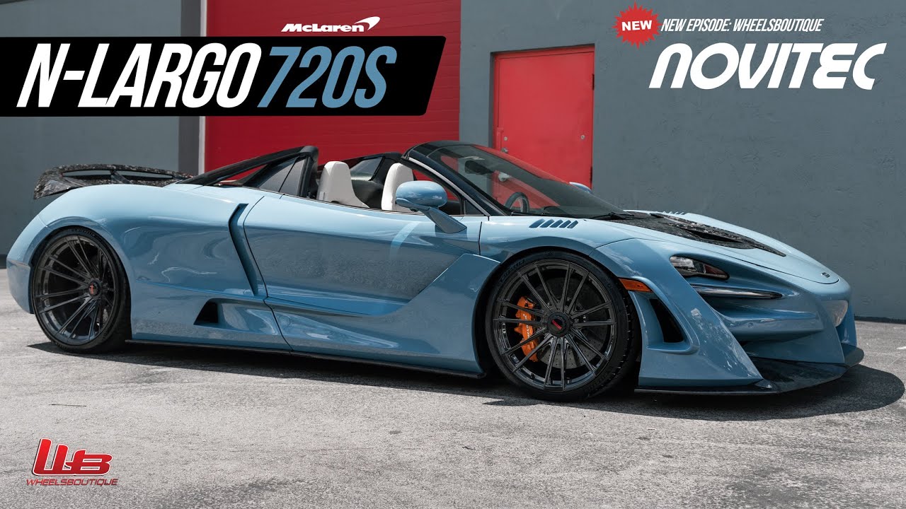 Novitec N-LARGO 720S Spider - YouTube
