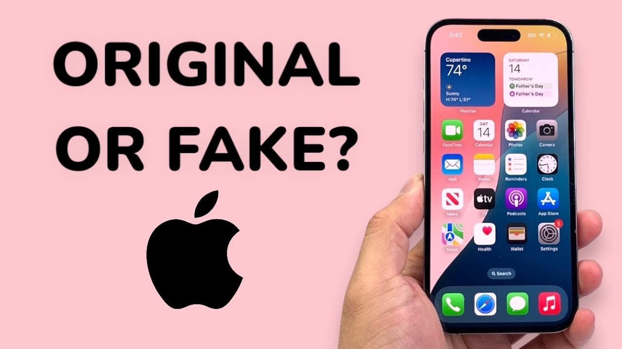 How To Check If Your iPhone is Original Or Fake? - YouTube