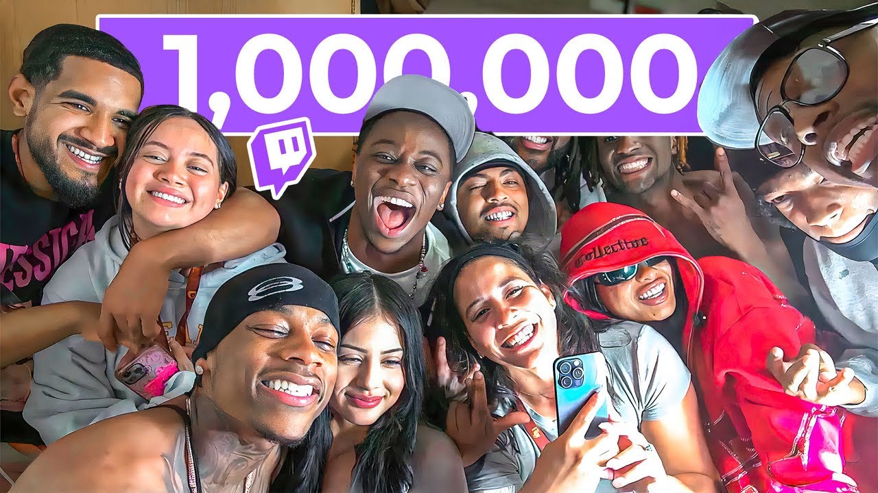 Tylil HITS 1,000,000 Followers On TWITCH! - YouTube