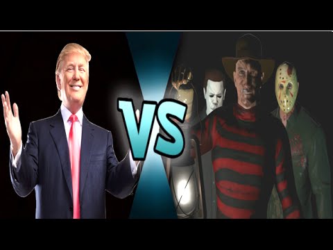Donald Trump vs Jason Voorhees, Freddy Krueger & Michael Myers - YouTube