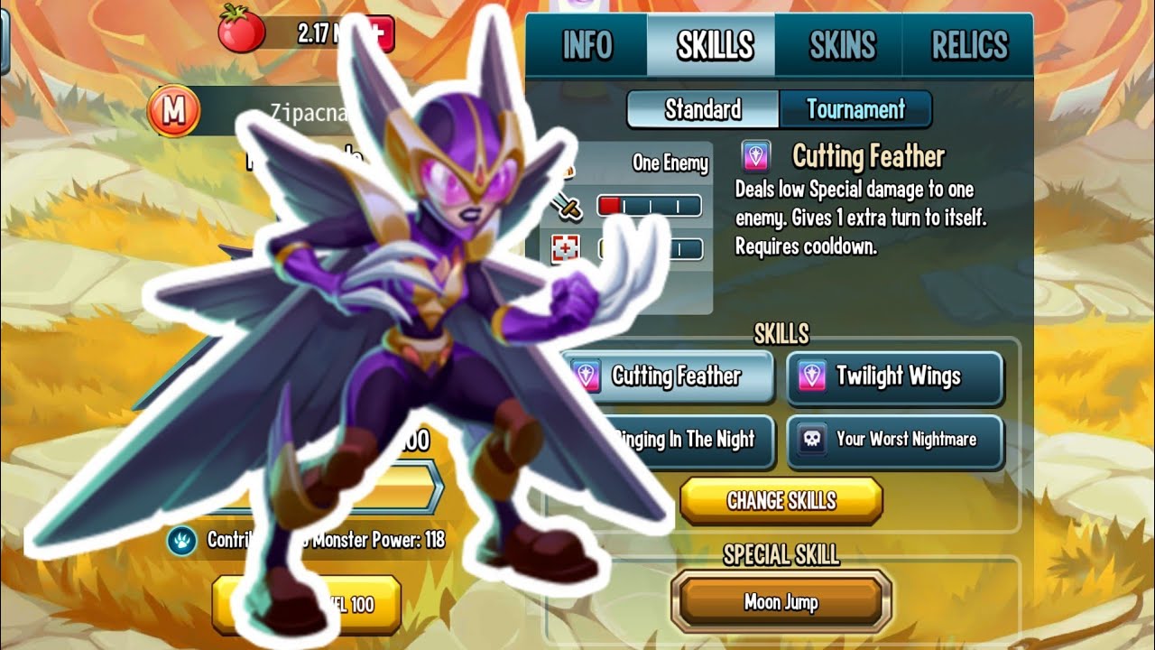 🔴MONSTER LEGENDS - REVIEW KNIGHTINGALE LEVEL 1-100 - YouTube