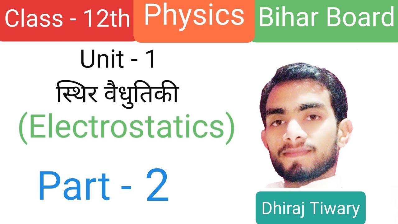 Class - 12th, Physics, Unit - 1, Part - 2 - YouTube