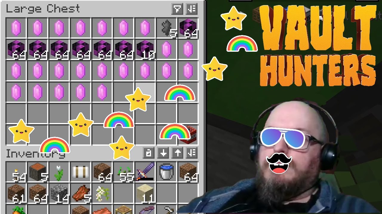 So many vault crystals! [Minecraft: Vault Hunters] - YouTube