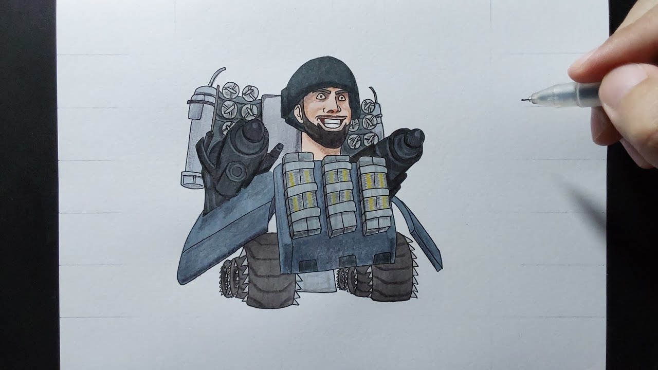 How to draw New Skibidi from Skibidi Toilet 64 - YouTube