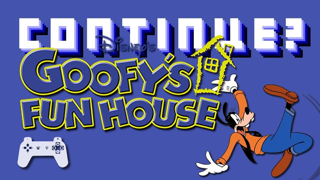 Goofy's Fun House (PlayStation 1) - Continue? - YouTube