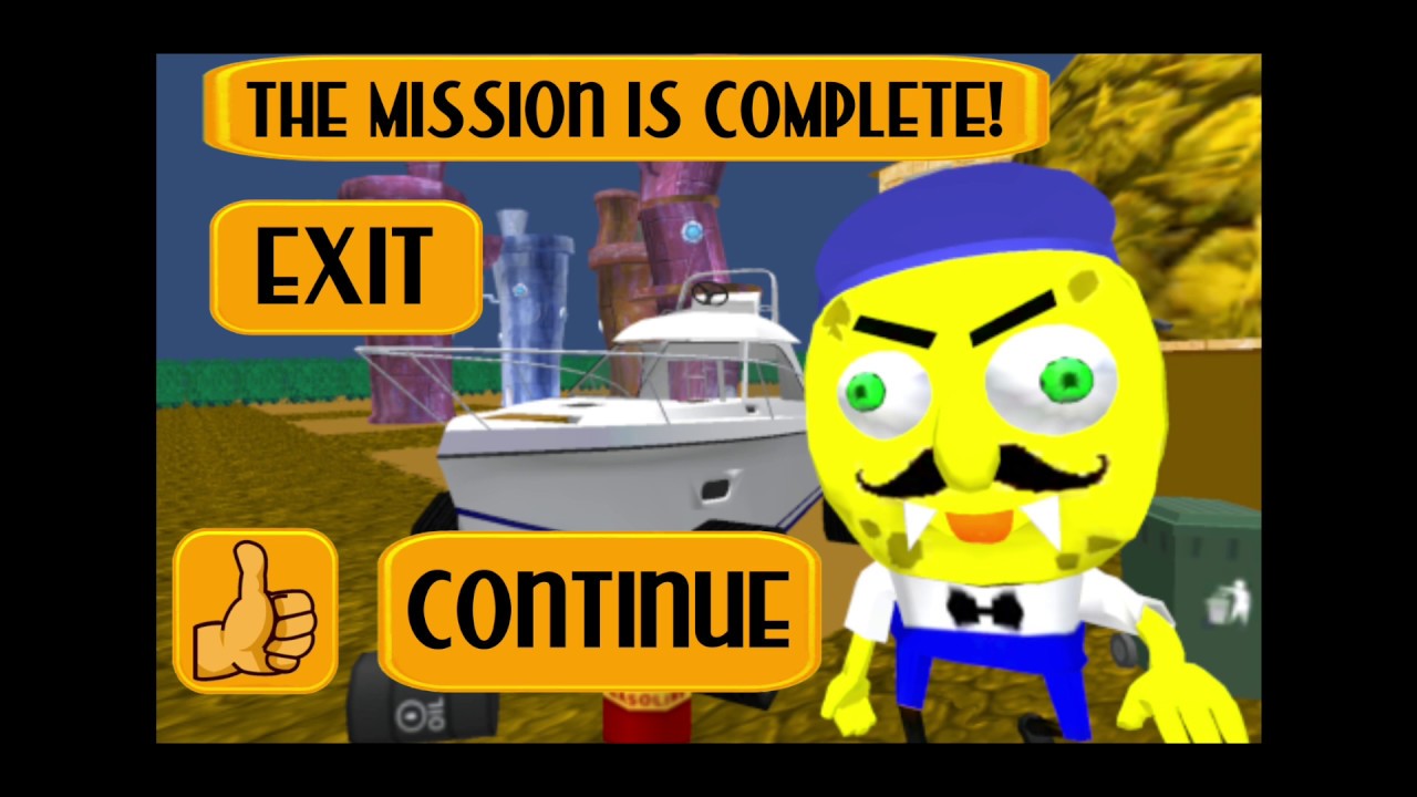 Hello Neighbor SpongeBob Android IOS 2019 Lvl 1 Complete - YouTube