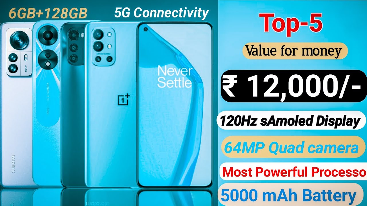Best phone under 12000 || 5g support || 120Hz Display || powerful ...