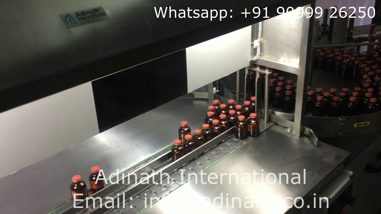 Pharmaceutical Vial Production Line, Vial Liquid Filling Line - YouTube