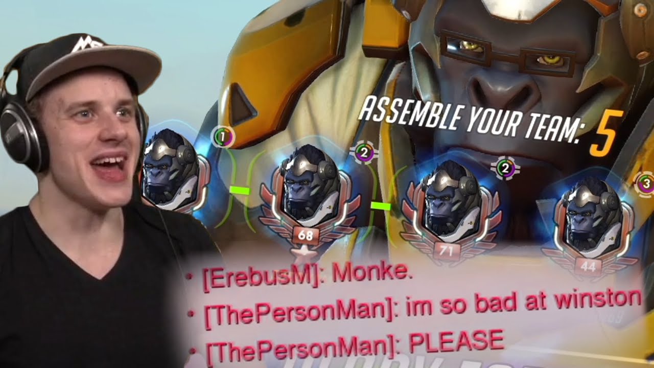Full MONKE Overwatch Team w/ Mike and Retro! - Michel Postma Stream ...