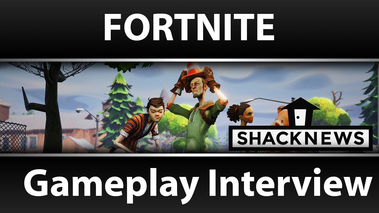 Fortnite Gameplay Interview With Darren Sugg - YouTube