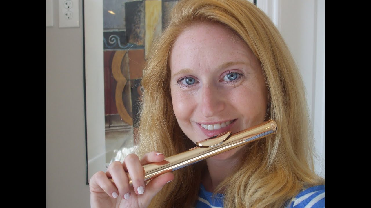 How To Make A Sound On The Flute - YouTube