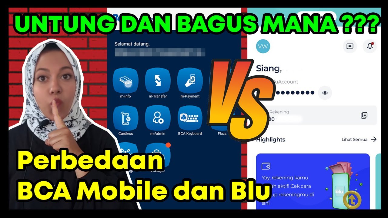 Perbedaan BCA Mobile dan Blu, Bagus Mana? / Beda Rekening BCA Mobile vs ...