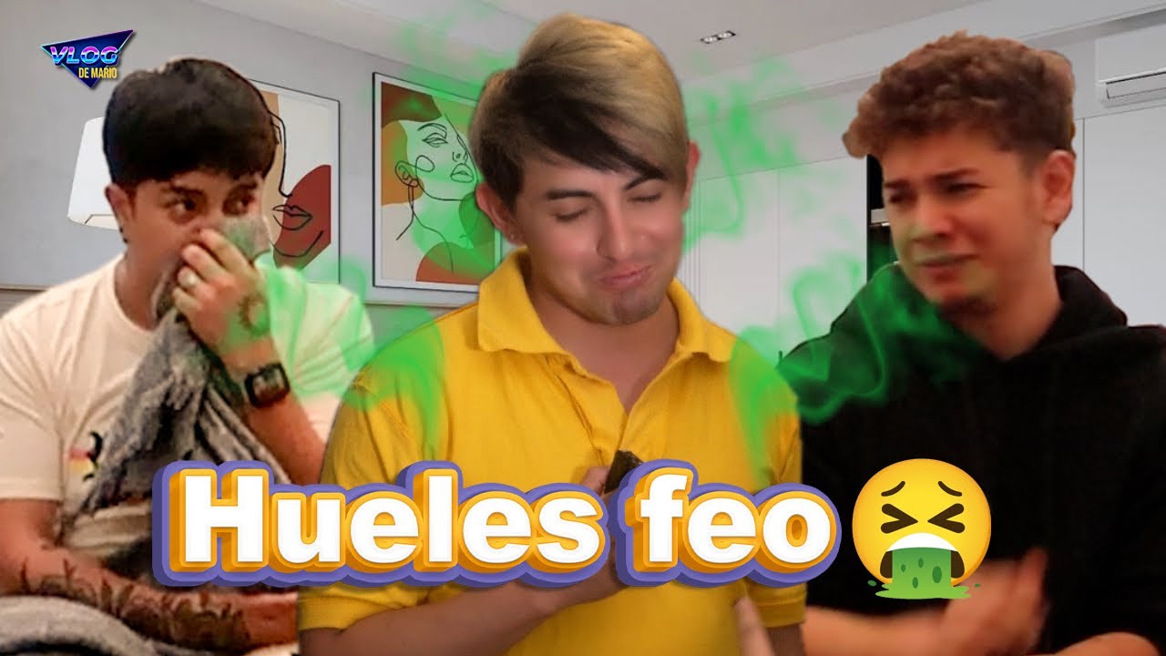 BROMA a DAMIAN CERVANTES Le hacemos creer que HUELE FEO | Mario Aguilar ...