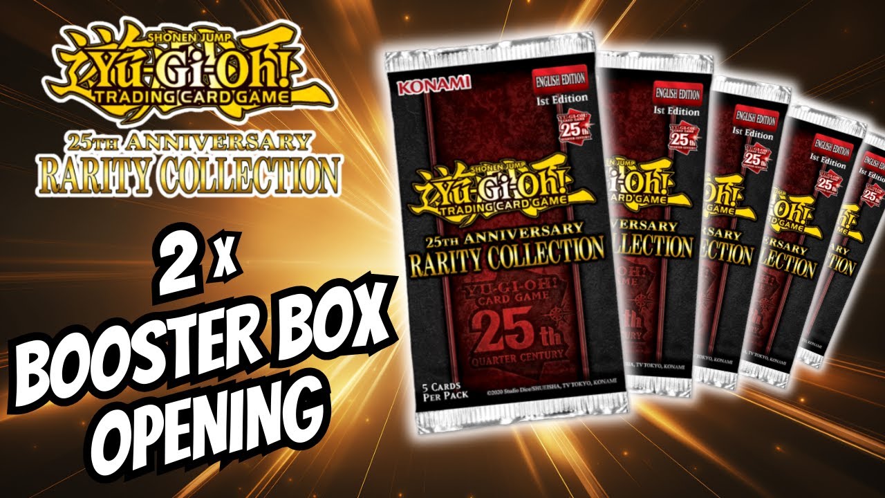 AMAZING RARITY COLLECTION Yu-Gi-Oh! 25th Anniversary Unboxing !!! - YouTube