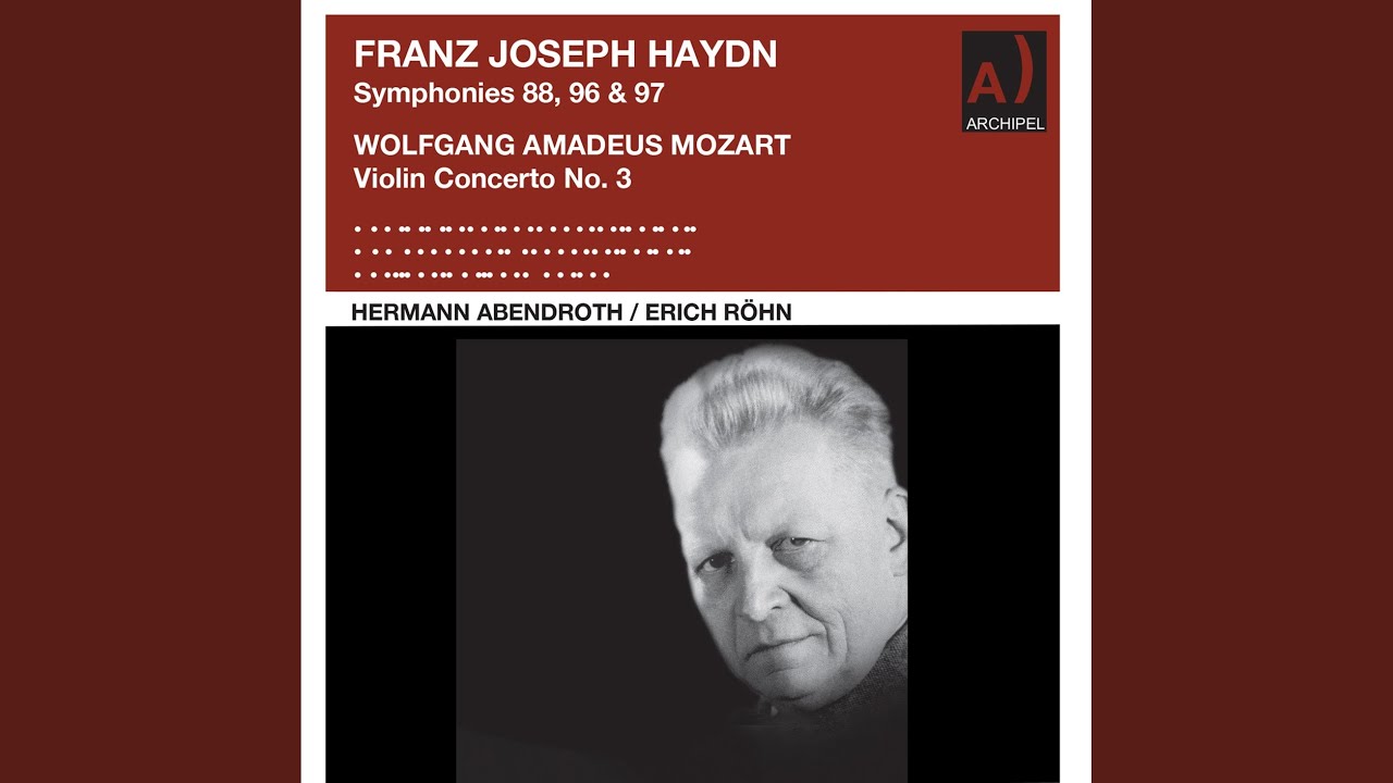 Symphony No. 96 in D Major, Hob. I:96 "The Miracle": I. Adagio ...