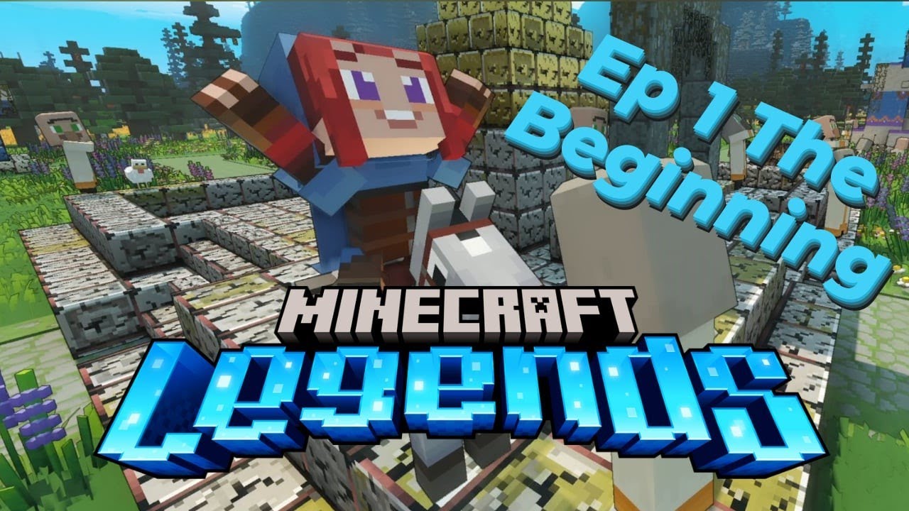 Minecraft legends - Ep 1 The Beginning - YouTube