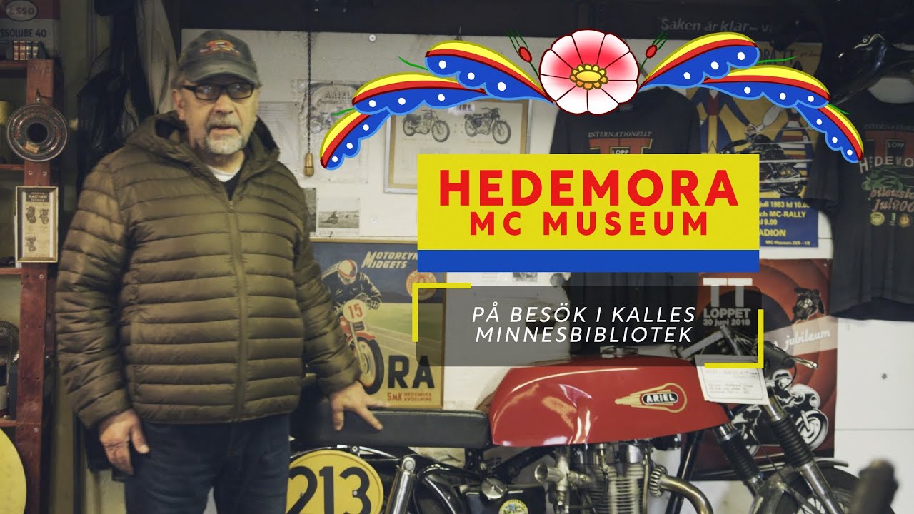 Hedemora MC-museum - TT-utställning - YouTube