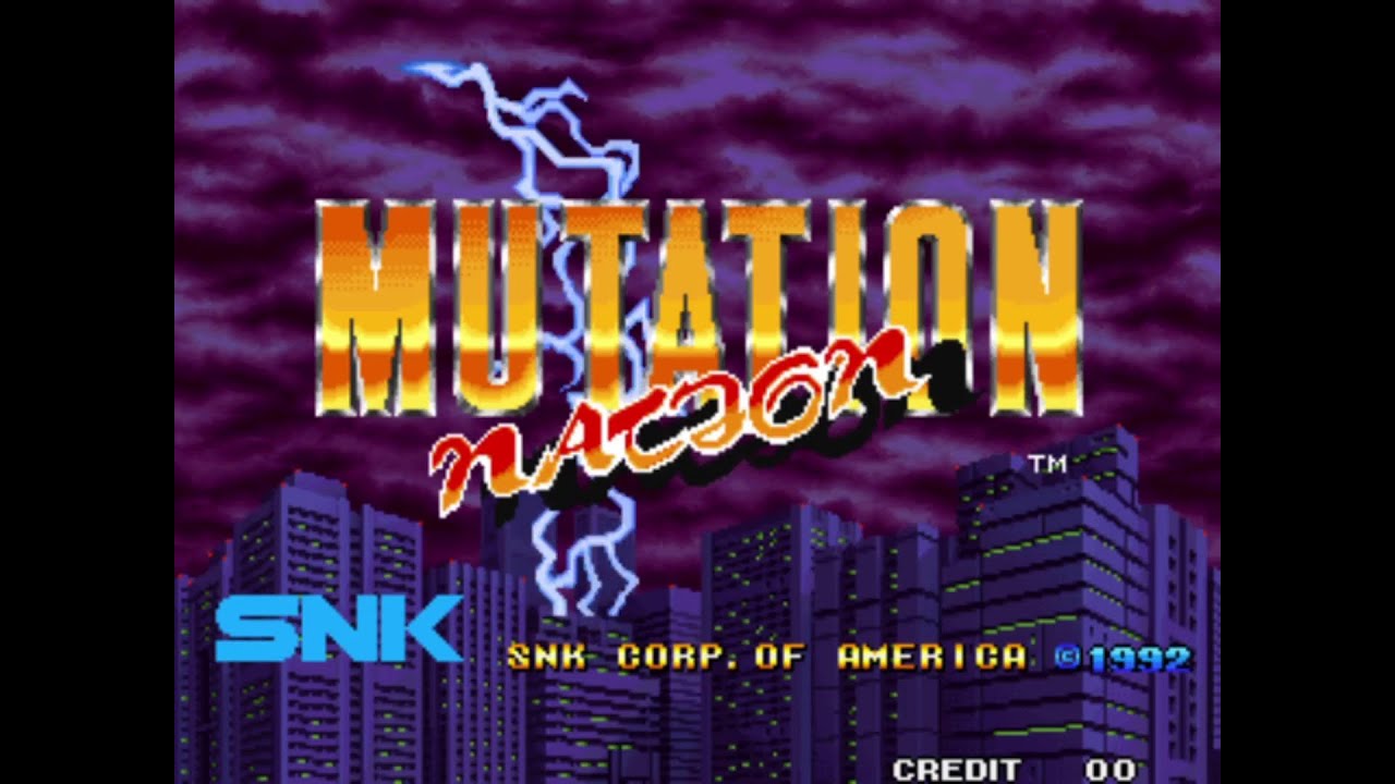 Mutation Nation(Arcade) - Full Playthrough. - YouTube
