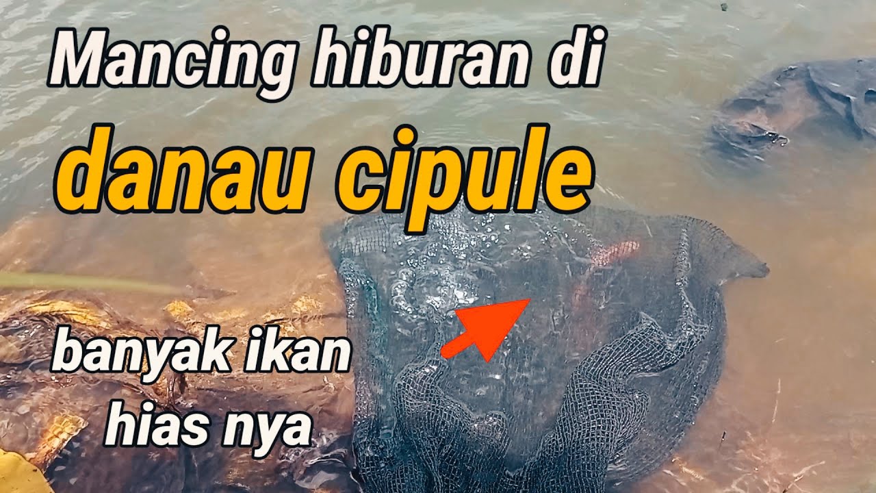 Mancing danau cipule -salah satu tempat wisata di kab. karawang ...