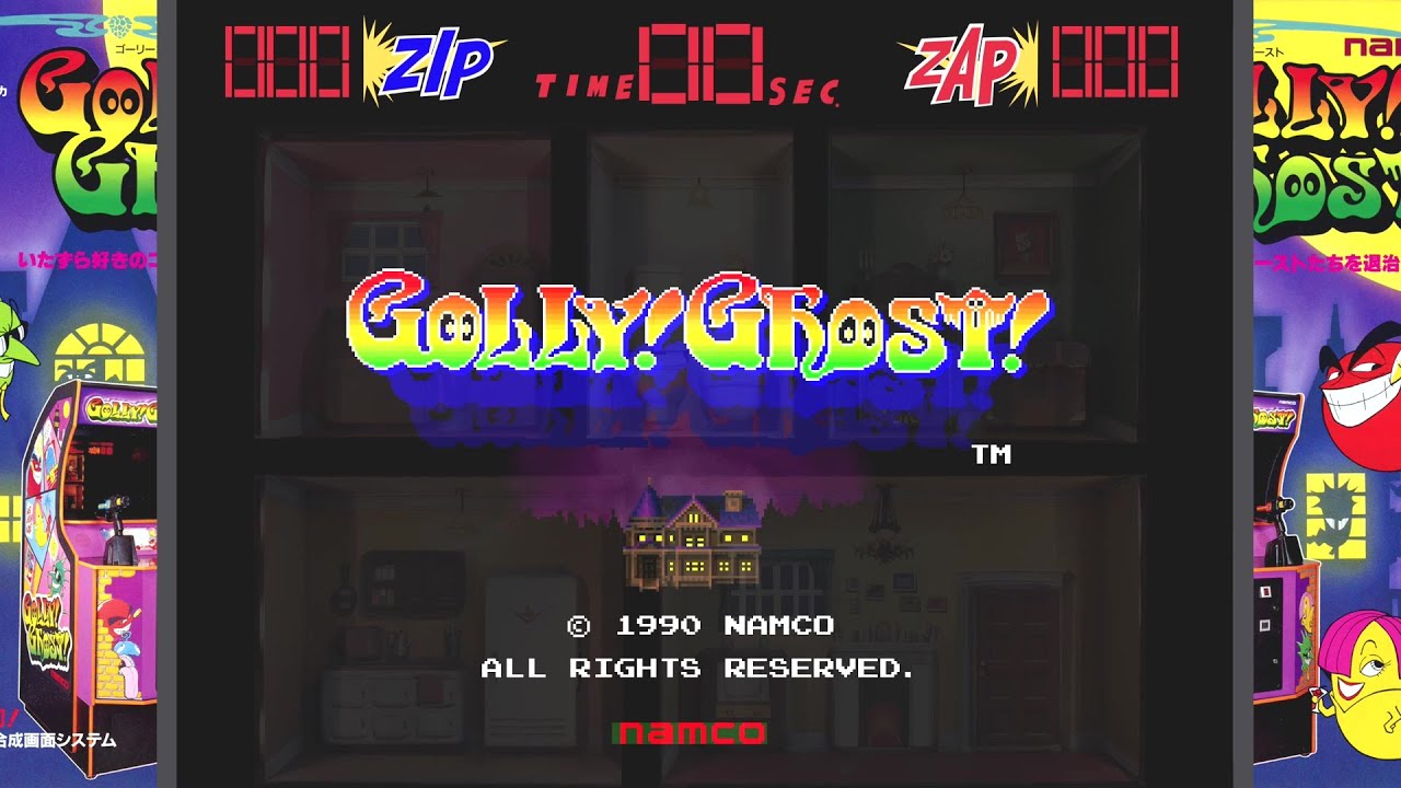 굴리 고스트 1 Golly Ghost 1990 Namco - YouTube