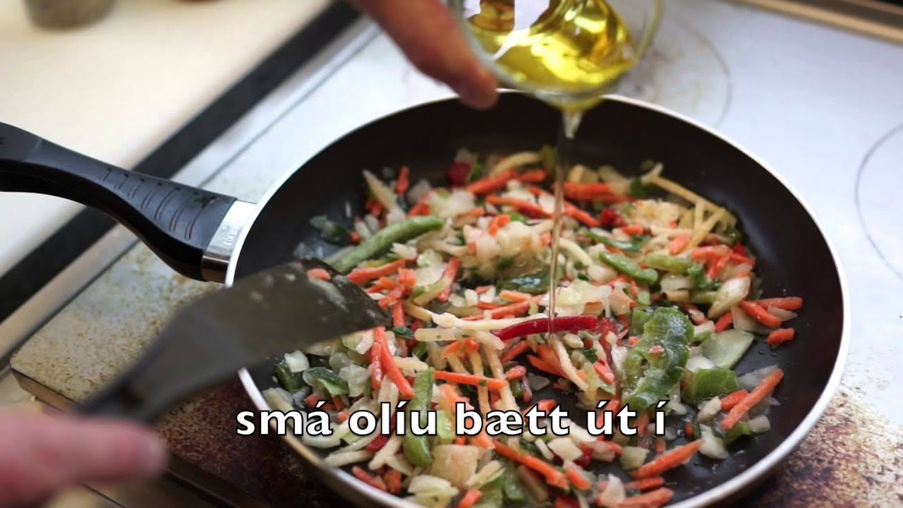 Saltfiskur í allioli - YouTube