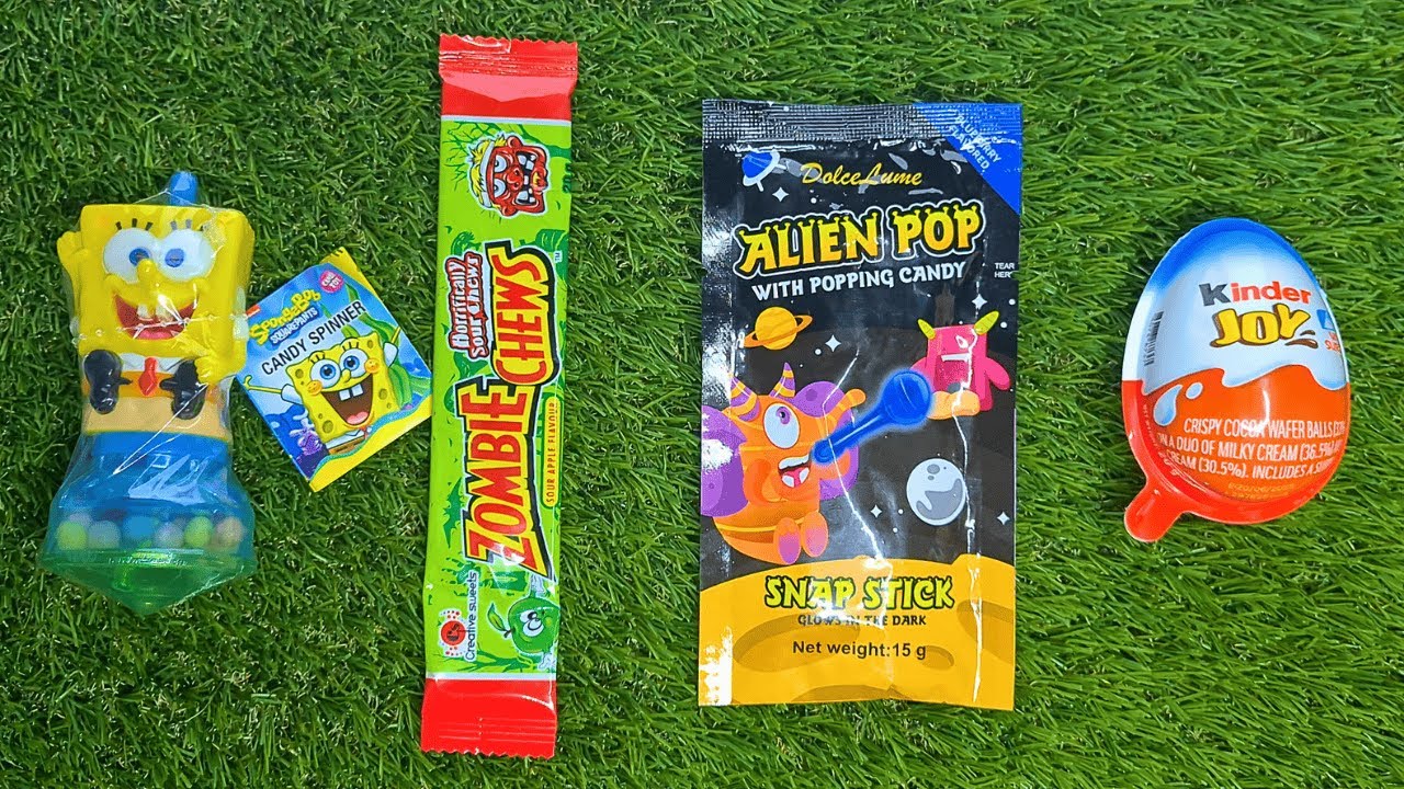 Satisfying ASMR Video | Unboxing Lollipop Candy with Yummy Sweets and ...