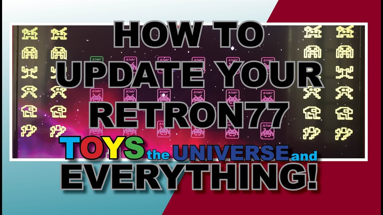 HOW TO UPDATE THE RETRON 77 - YouTube