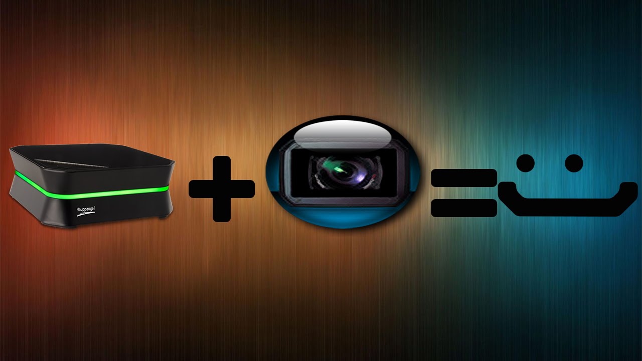 [*OLD VIDEO*]HD PVR 2 Best Quality Settings (Hauppauge Capture & XBox ...