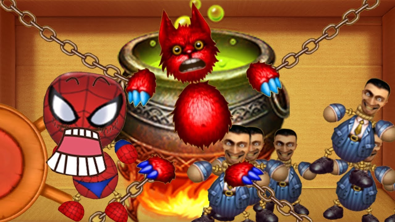 Skibidi Toilet,SpiderMan,Wolverine VS Horror Weapons | Kick The Buddy ...