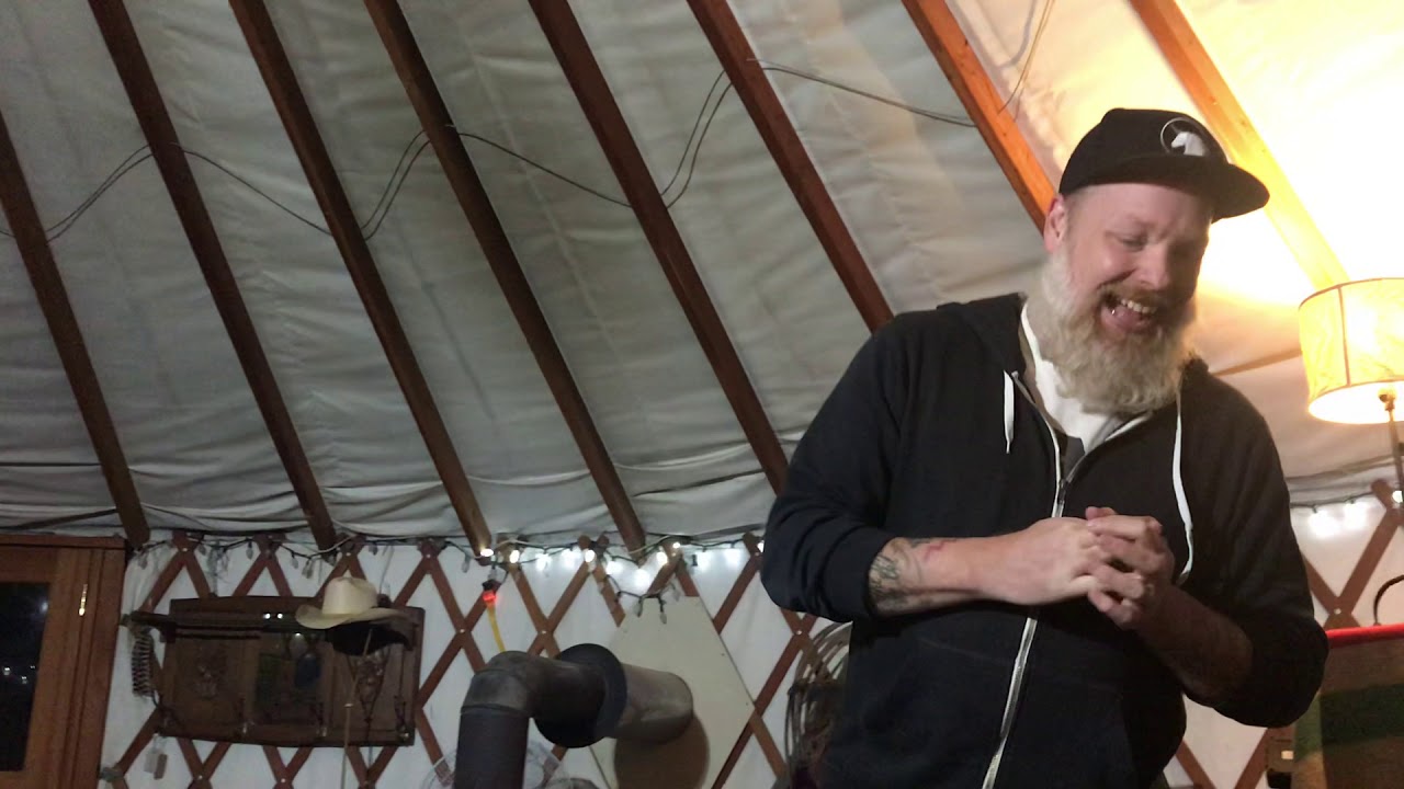 Mat Alano-Martin performs stand-up in a Yurt - YouTube