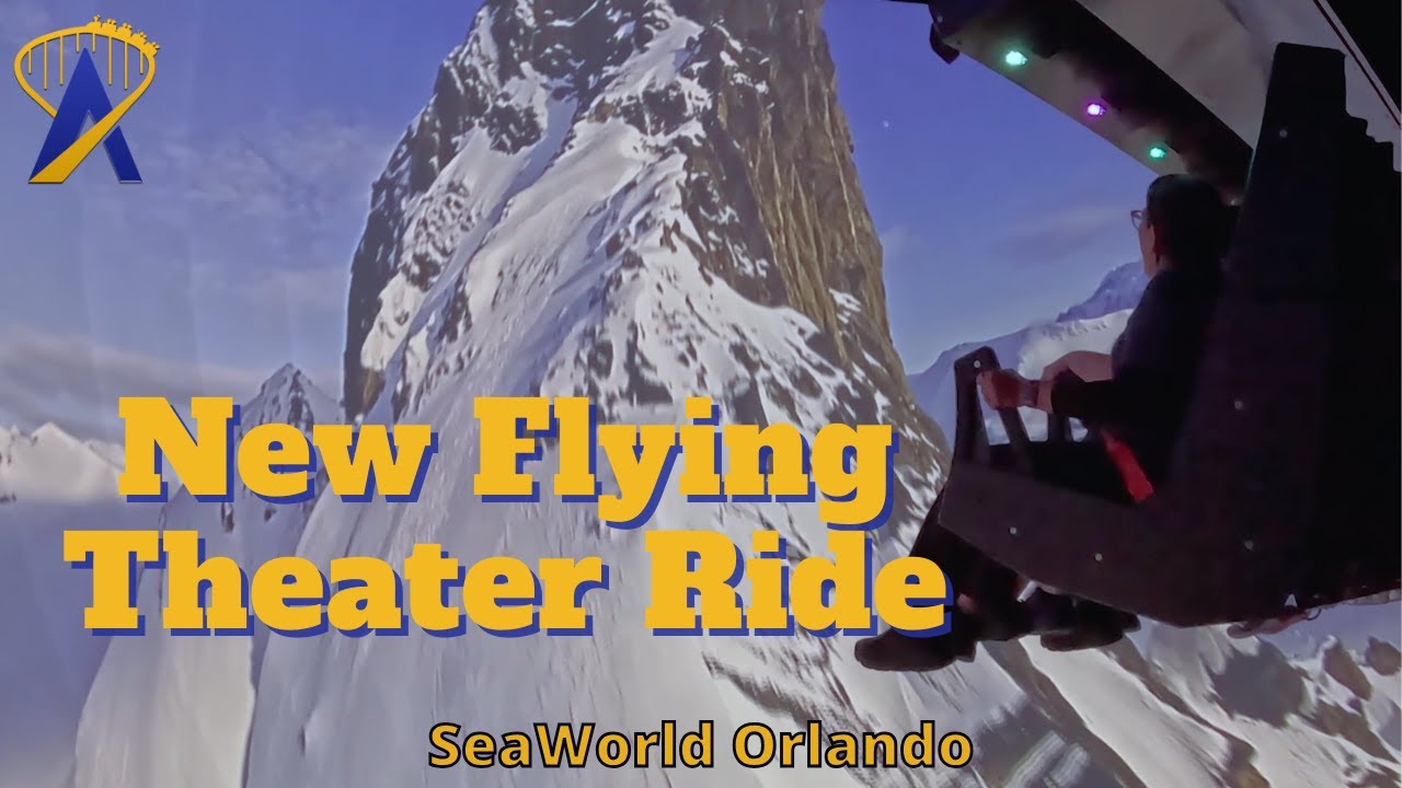 Preview of Expedition Odyssey Flying Theater Ride at SeaWorld Orlando ...