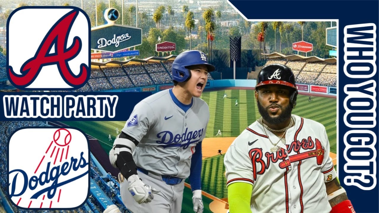 Atlanta Braves vs LA Dodgers | Live Play by Play | Reaction Stream 3D Sim | MLB 4-1-2025 ⚾🔥 ...
