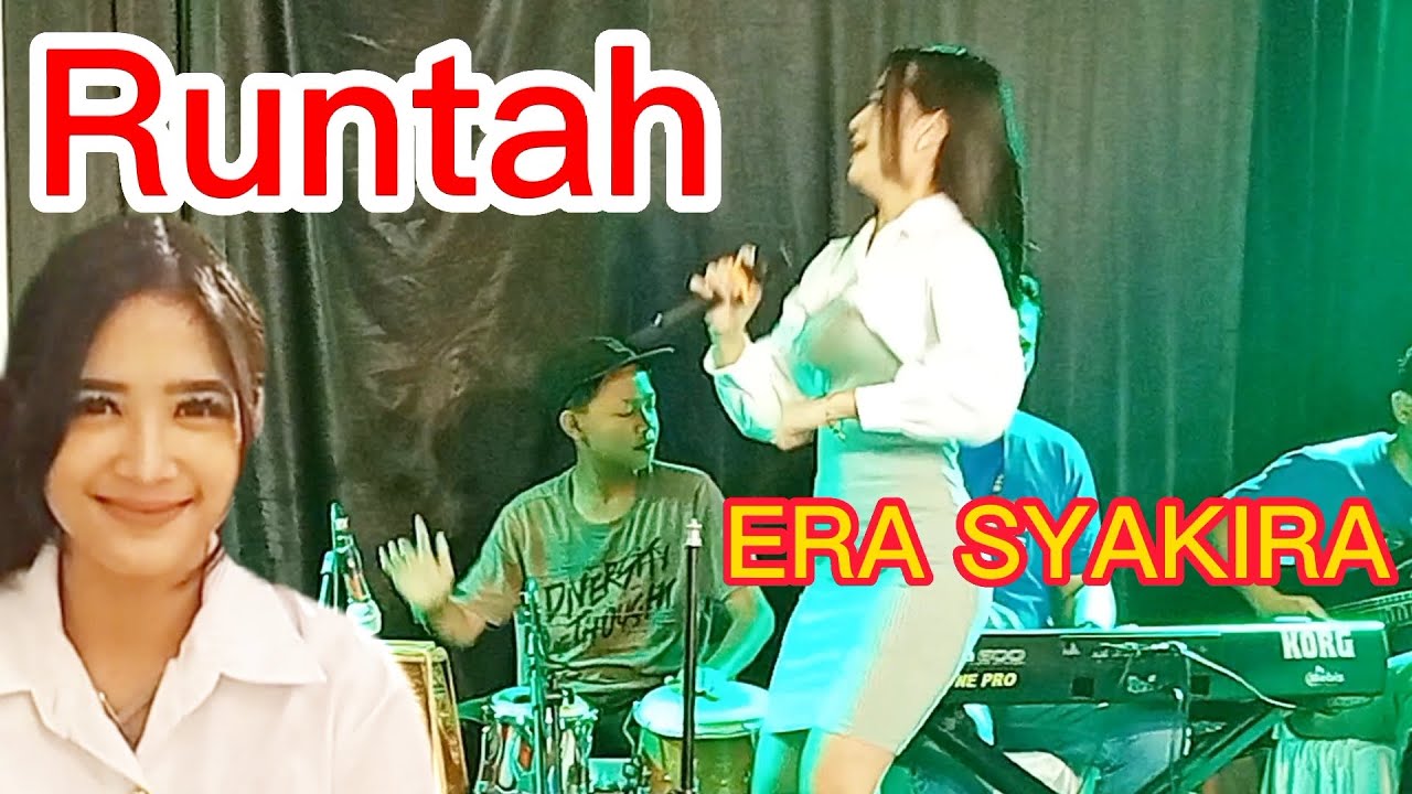 ERA SYAKIRA feat IZUL kendang cilik || RUNTAH - YouTube