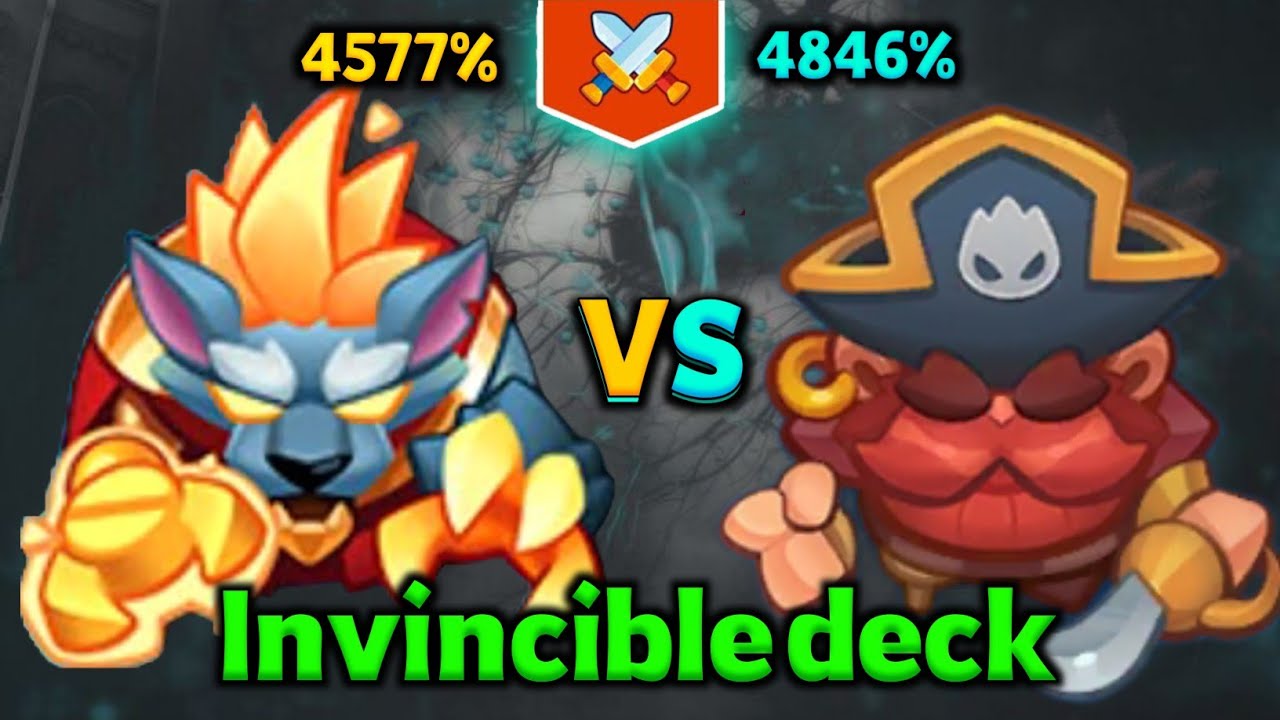 How to have an invincible deck with Riding Hood ? Rush Royale Full Video Vertical ⚔️ - YouTube