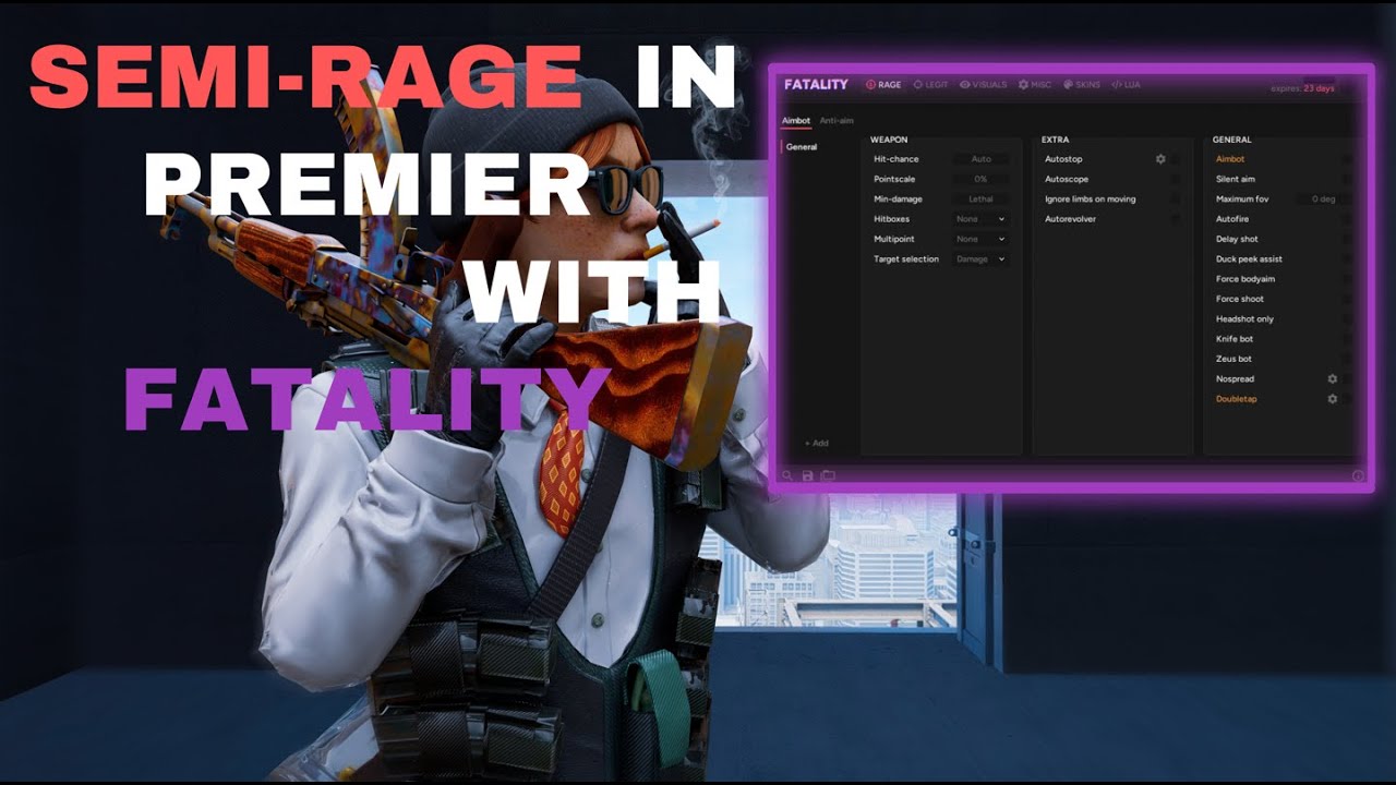 FATALITY.WIN IS THE BEST CHEAT FOR PLAY SEMI-RAGE IN PREMIER? | CS2 ...