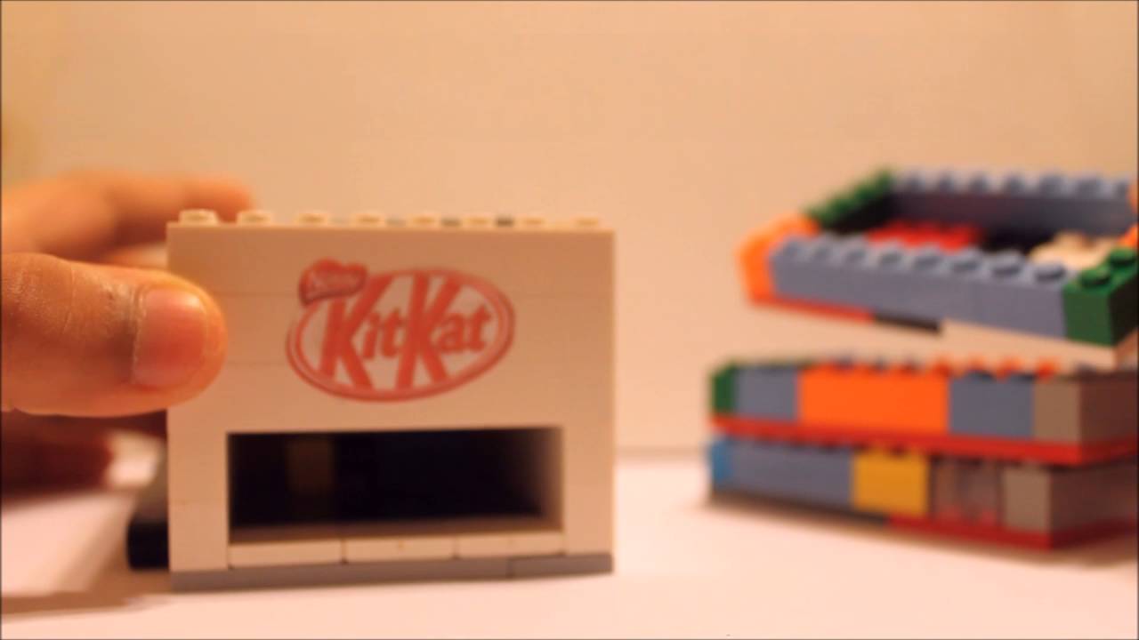 Lego KitKat Dispenser - YouTube
