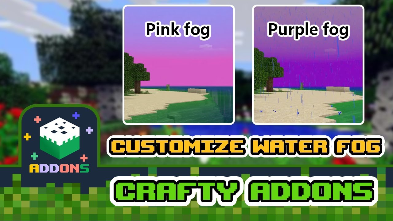 Customize Water Fog Using Crafty Addons. ( Addons / Skins / Maps for ...