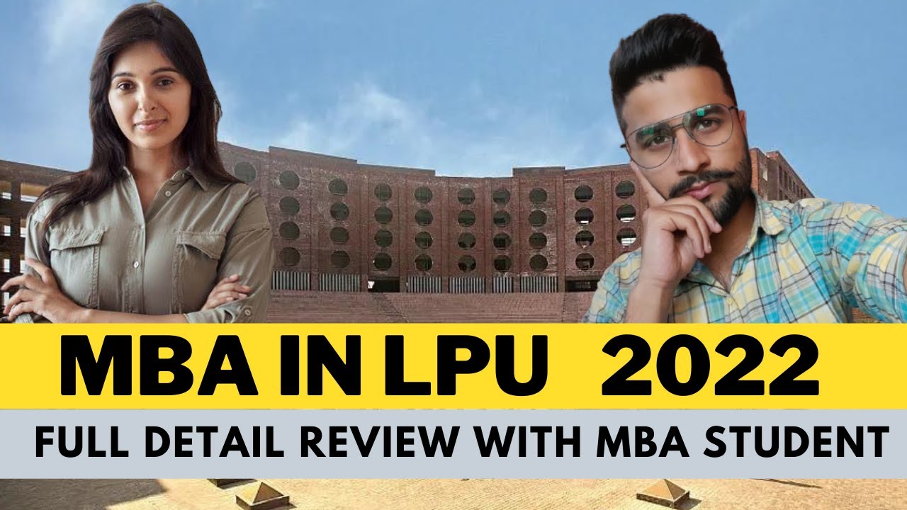 LPU MBA Student review | LPU MBA placements, classes, faculty #LPUMBA ...